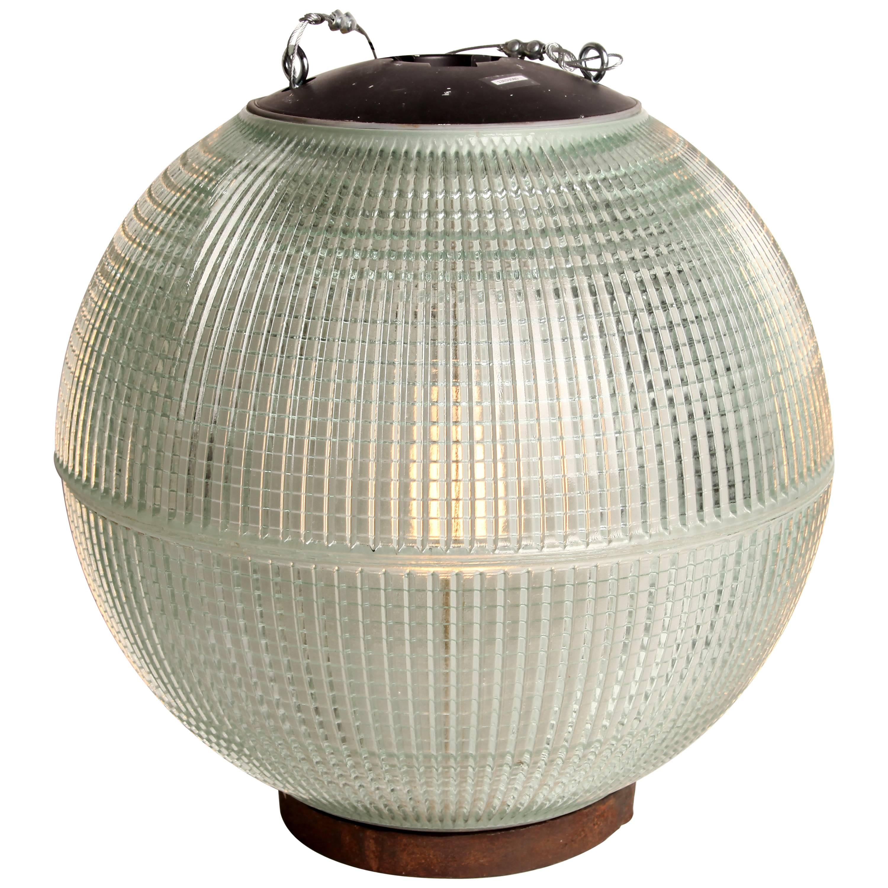 Parisian Holophane Globe Street Light at 1stDibs