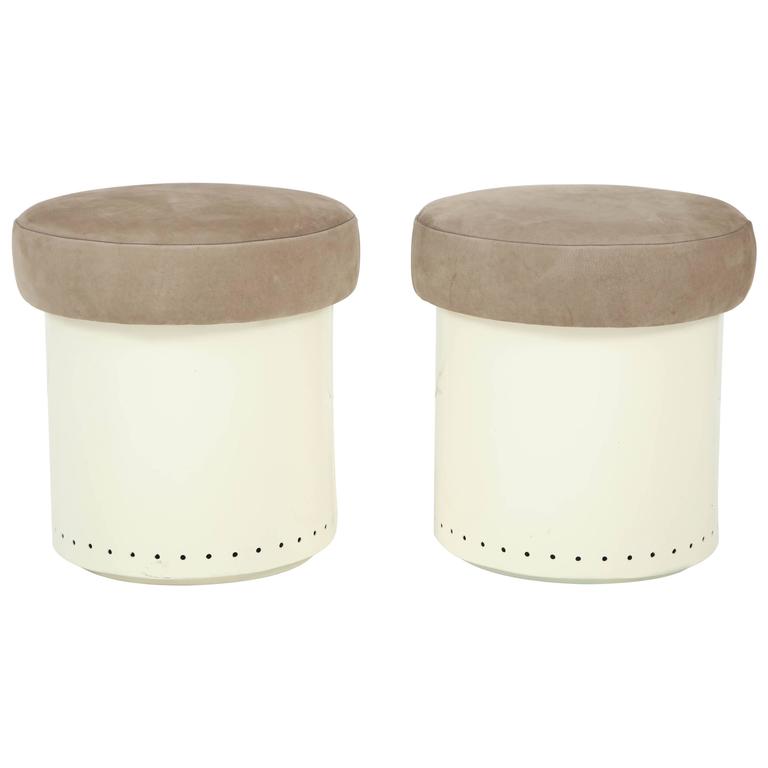 French Cylinder Stools For Sale at 1stDibs
