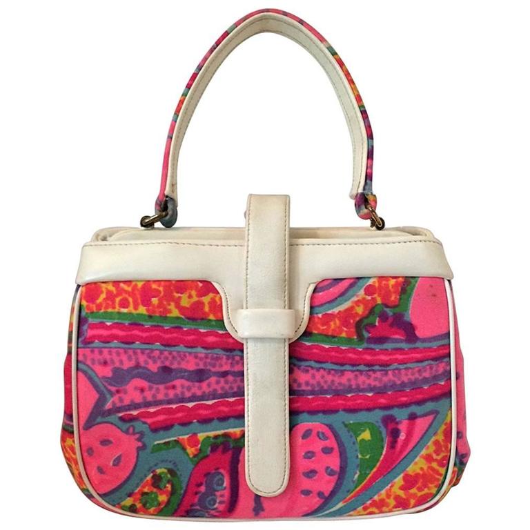Vintage 1950-1960 David's Fifth Avenue Purse Pucci Colors For Sale at ...