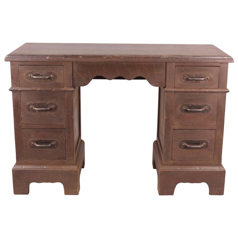 1930s Signed Monterey Desk at 1stDibs | 1930s desk, 1930's desk, 1930 desk