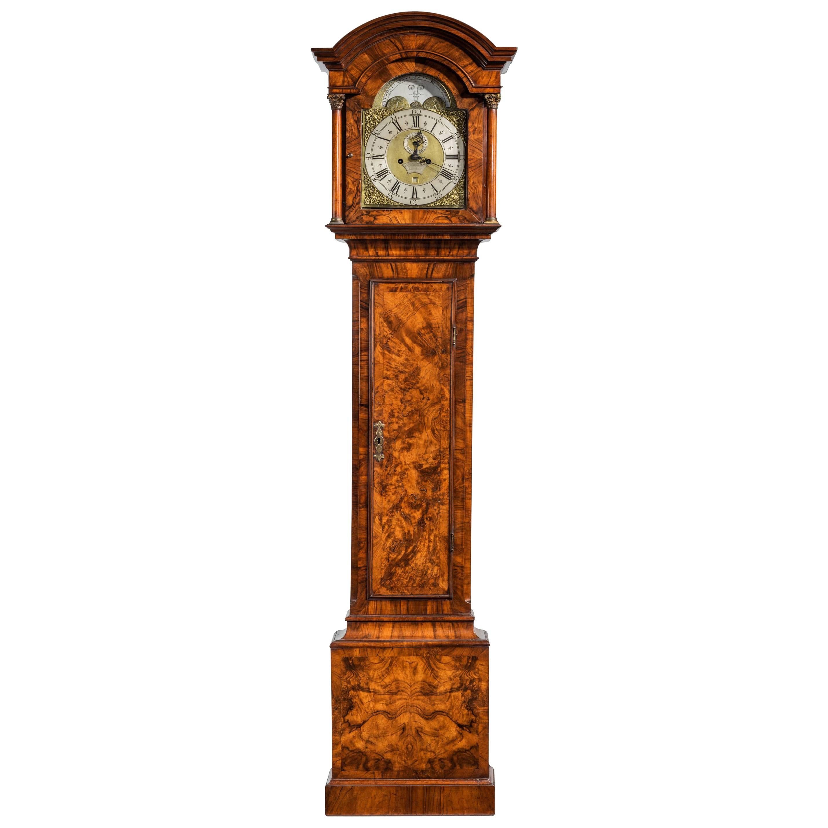 George III Period Longcase Clock by George Chambers of Newcastle at 1stDibs