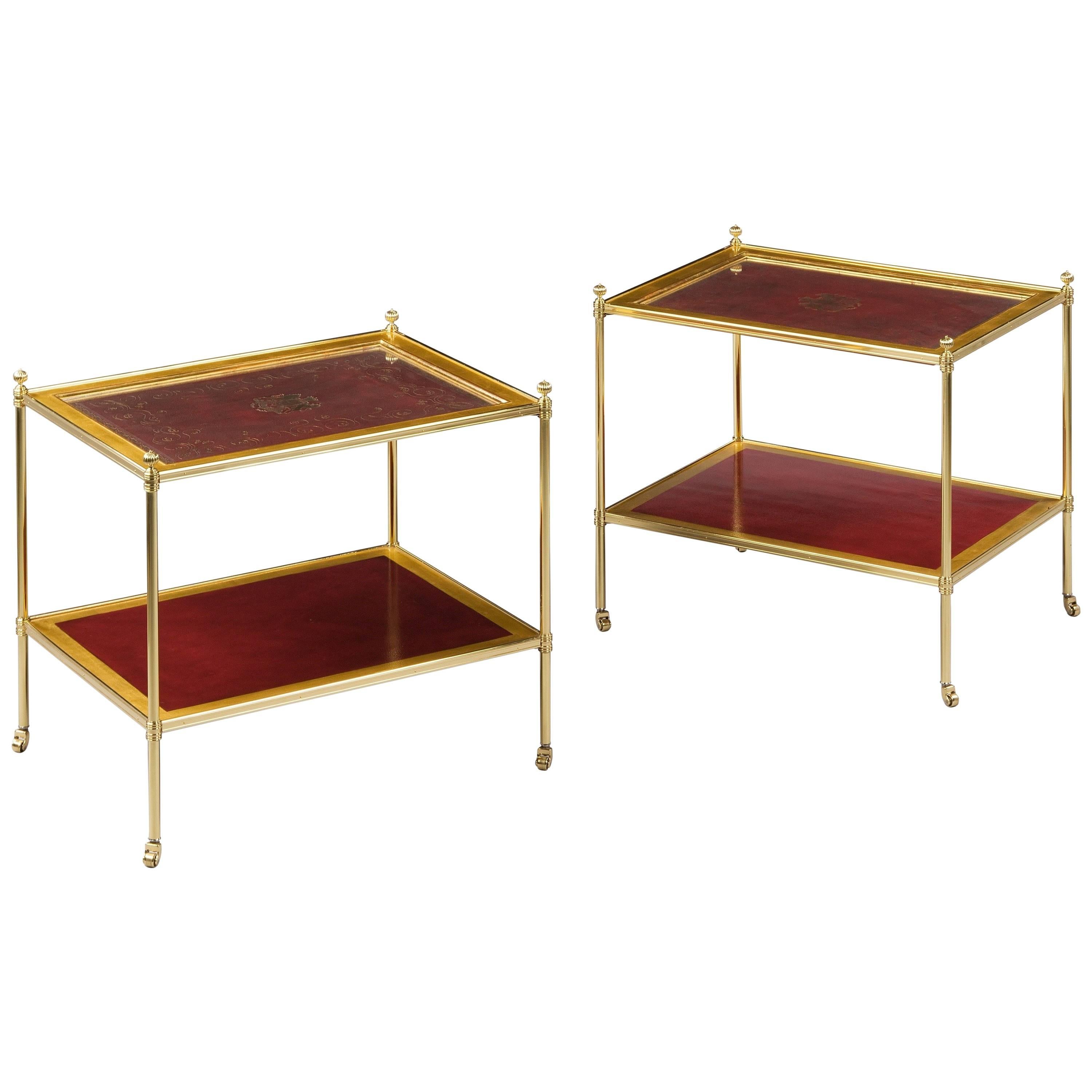 Moroccan Brass Rectangular Table - 2 For Sale on 1stDibs