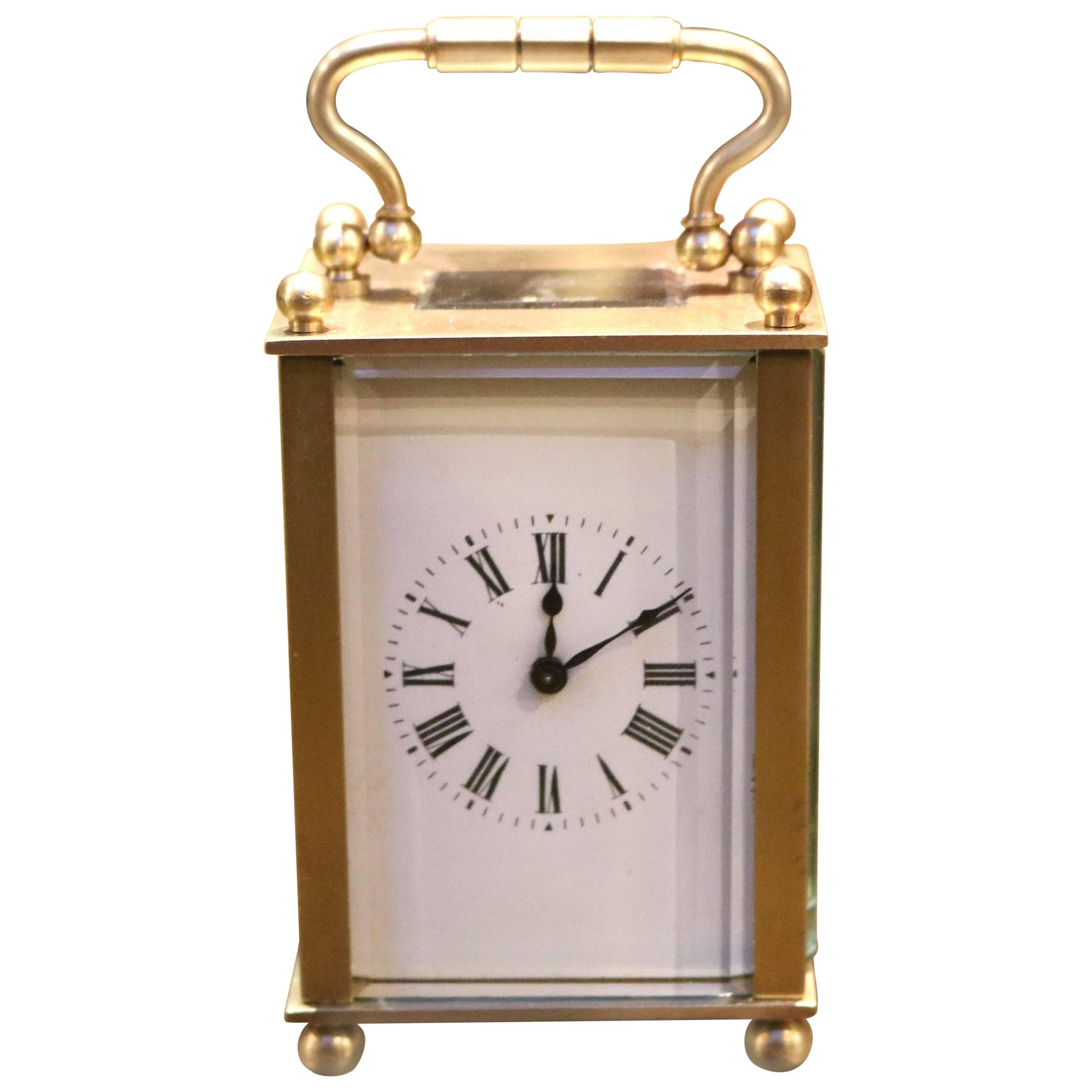 Miniature Timepiece Carriage Clock at 1stDibs