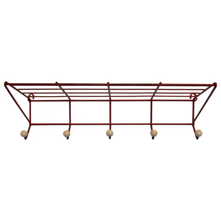 'DH05' or 'Nieuw Deurne' Coat Rack by Friso Kramer for 'T Spectrum at ...