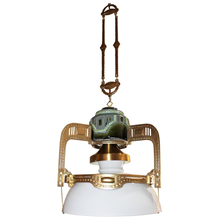 Secessionist Chandelier Austria For Sale at 1stDibs