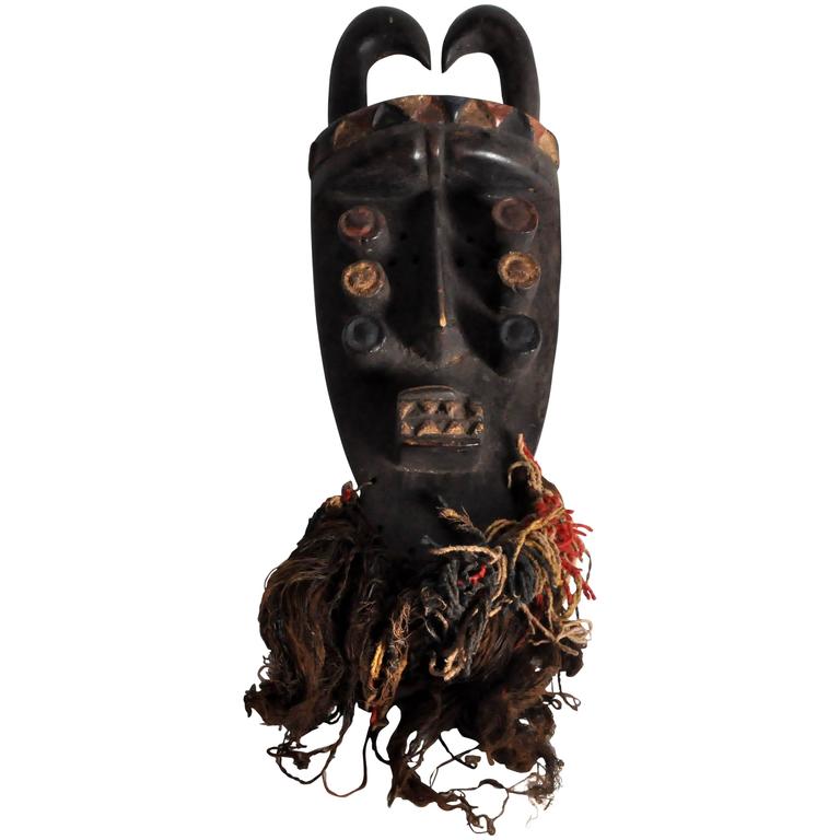 Wooden Grebo Tribe Mask at 1stDibs | grebo masks