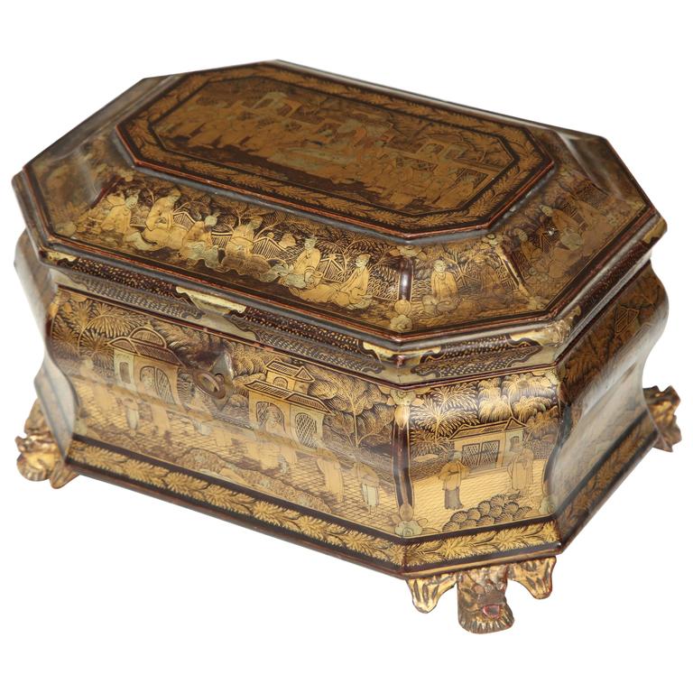 19th Century Gold Box at 1stDibs