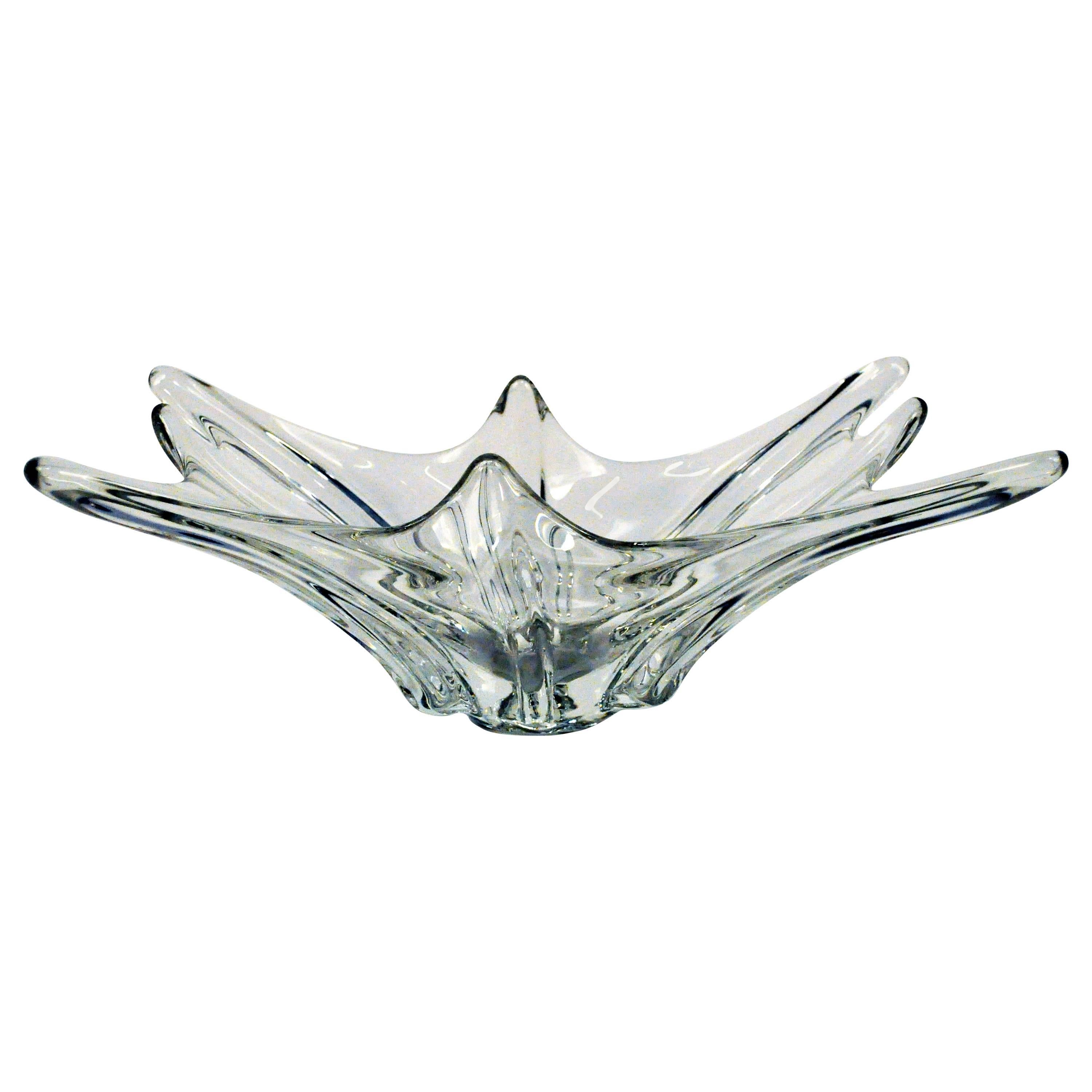 Vintage French Studio Glass Bowl at 1stDibs