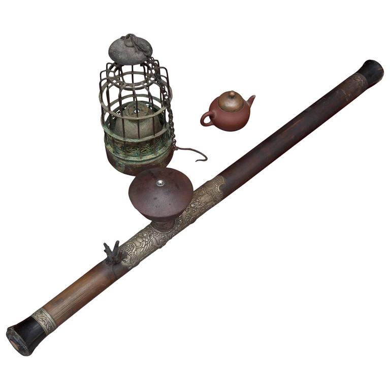 Ancient Opium Set, 19th Century, Vietnam For Sale at 1stDibs