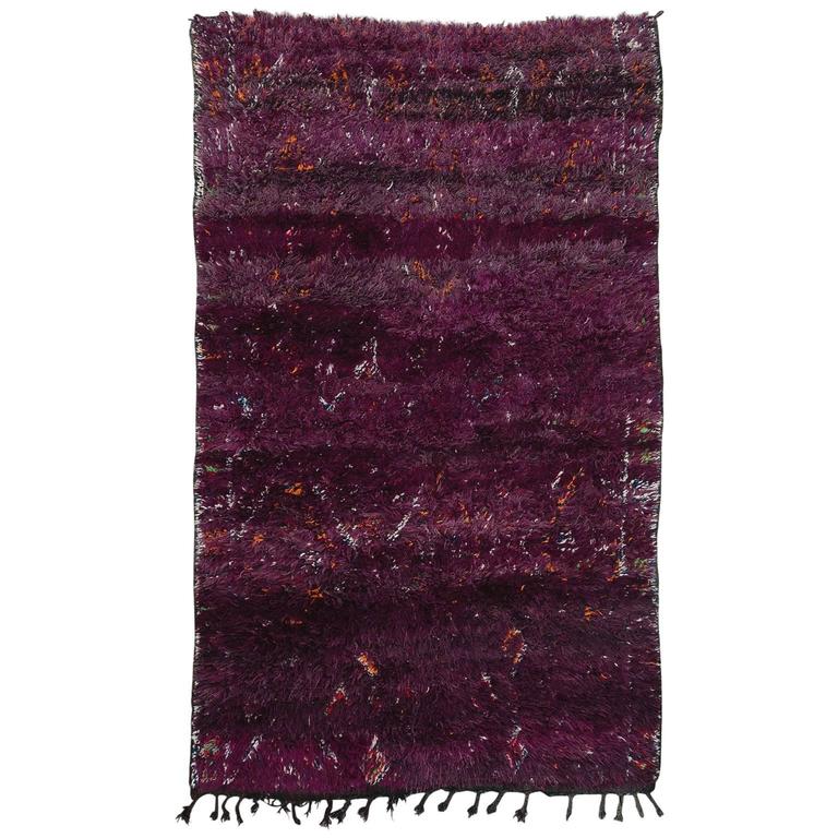 Vintage Moroccan Zayan Rug at 1stDibs