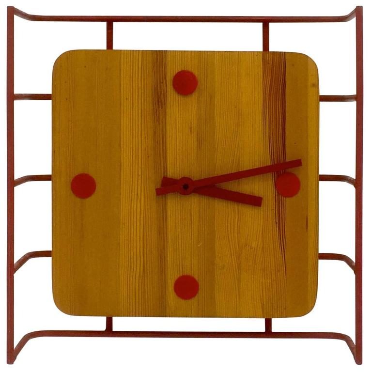 Danish Modern Teakwood Grandfather Clock at 1stdibs