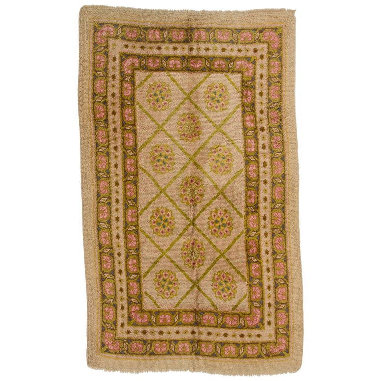 Vintage Italian Very Soft Rug- FINAL CLEARANCE SALE For Sale at 1stDibs