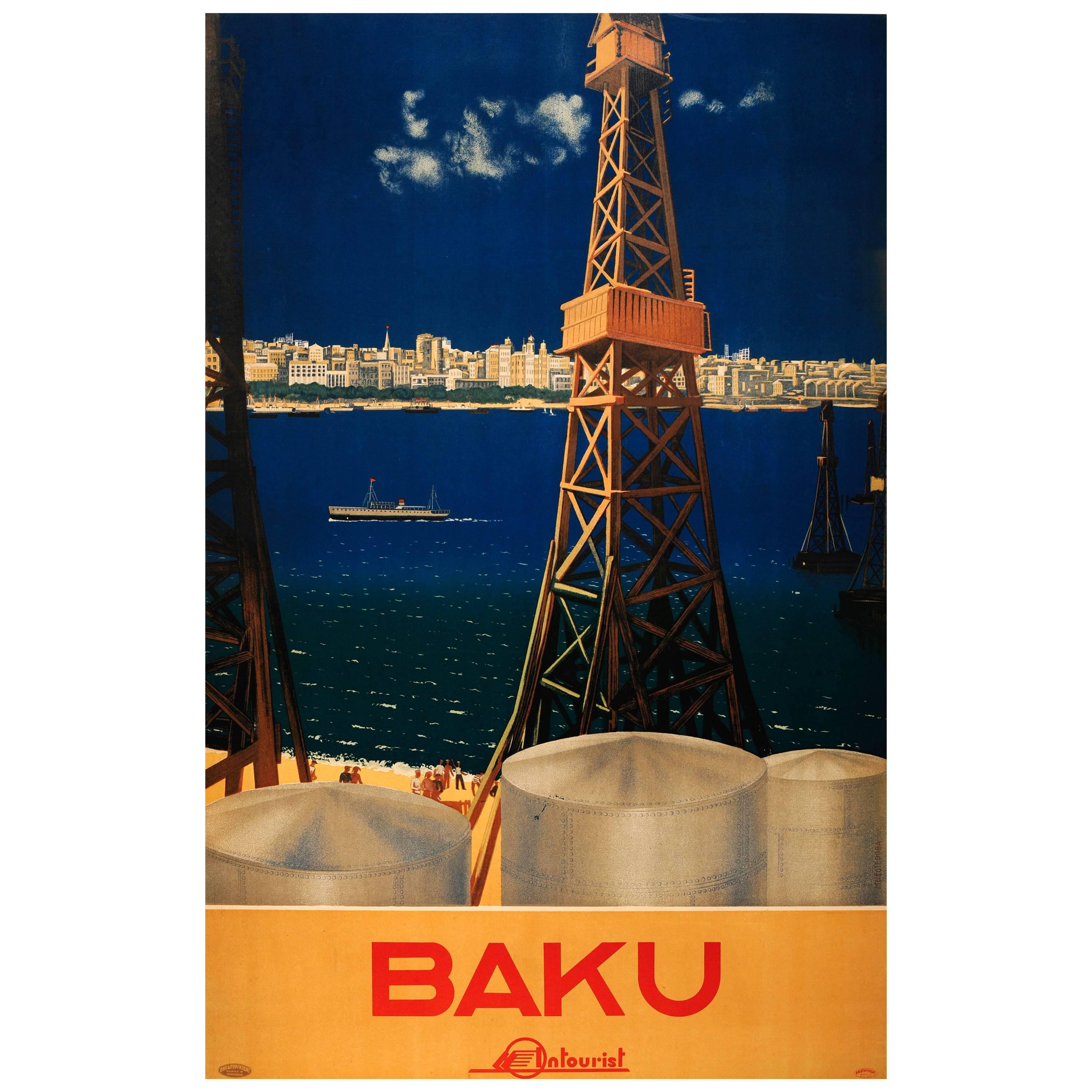 Baku Posters - For Sale on 1stDibs