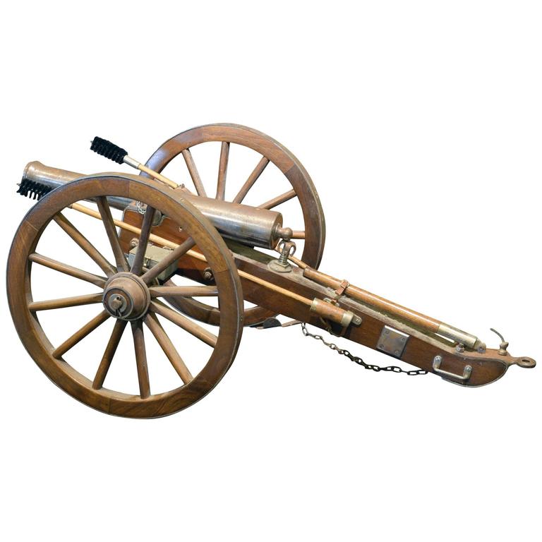 Scale Model of 19th Century Field Gun For Sale at 1stDibs