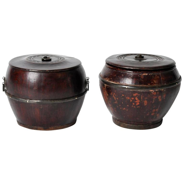 Chinese Pots with Lid at 1stDibs