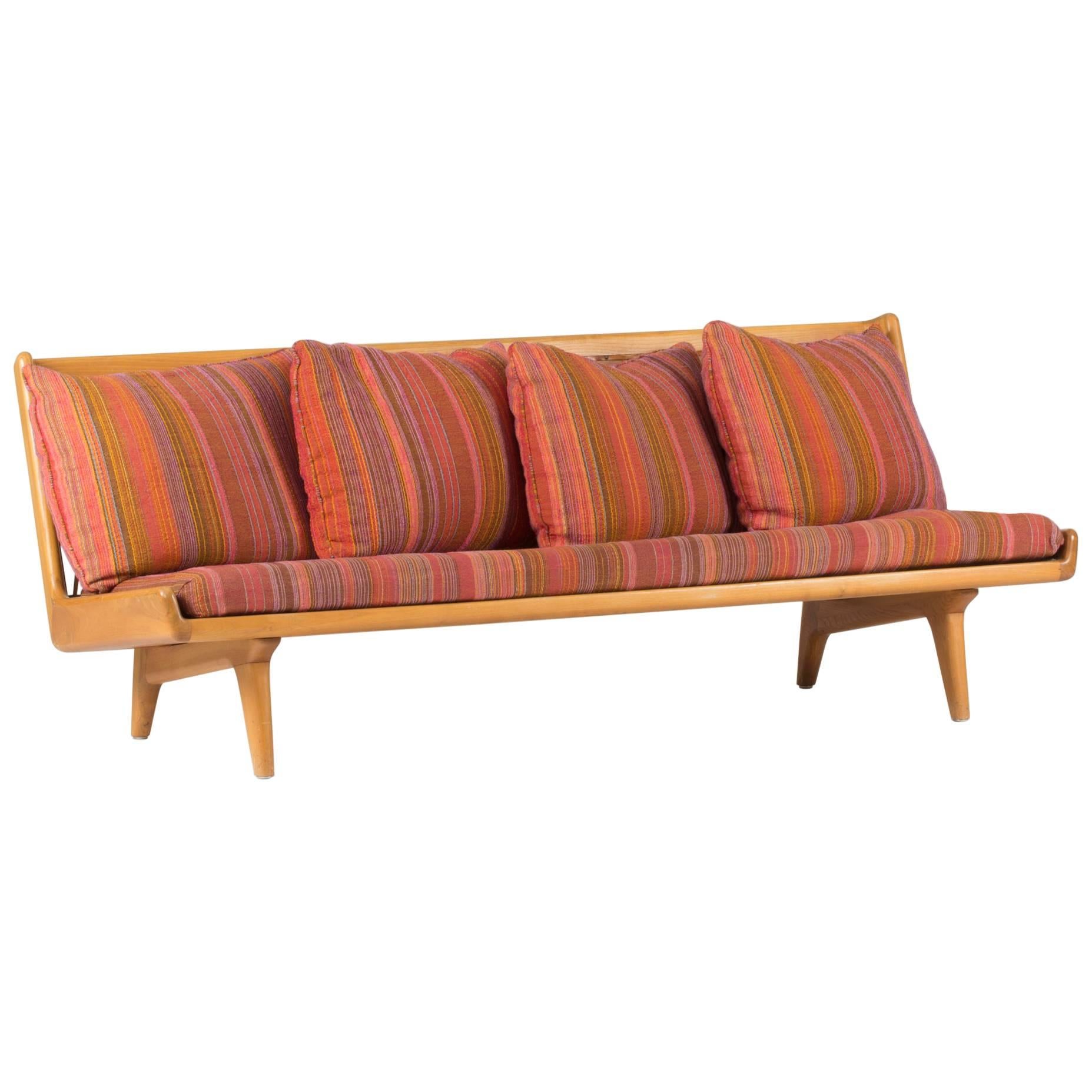 Leather Webbing Sofa by Gustaf Hiort Af Ornäs For Sale at 1stDibs ...