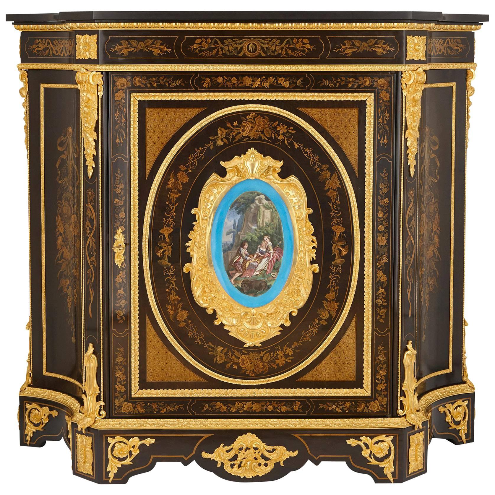 Victorian Period Converted Dresser TV Cabinet Cupboard For Sale at 1stDibs