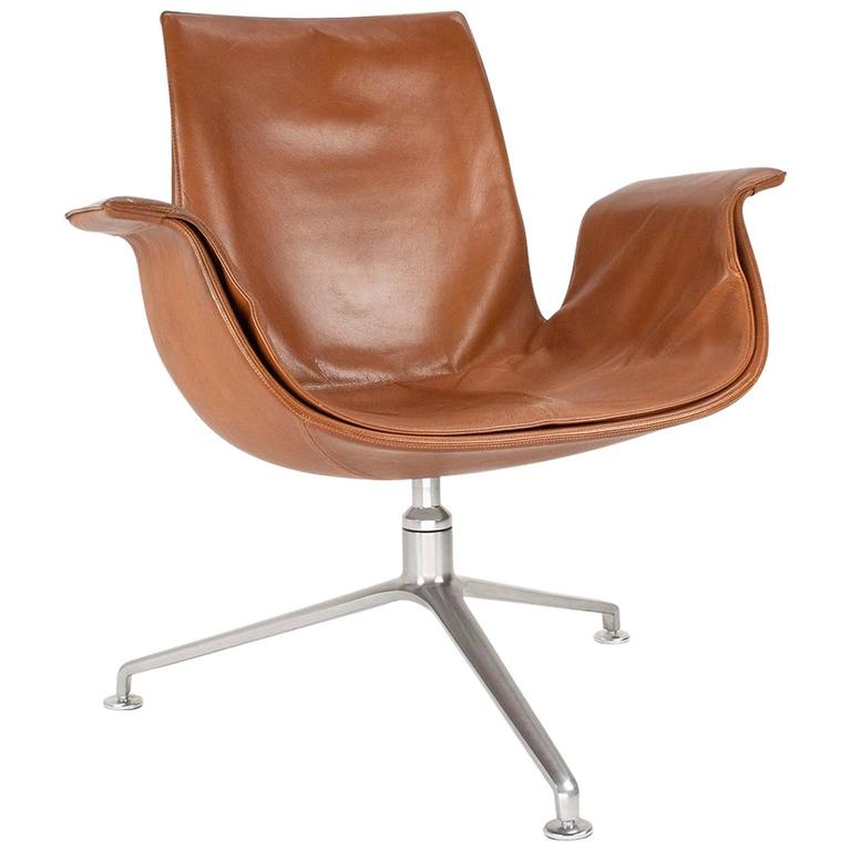 Jørgen Kastholm and Preben Fabricius FK 6727 Lounge Chair for Walter ...