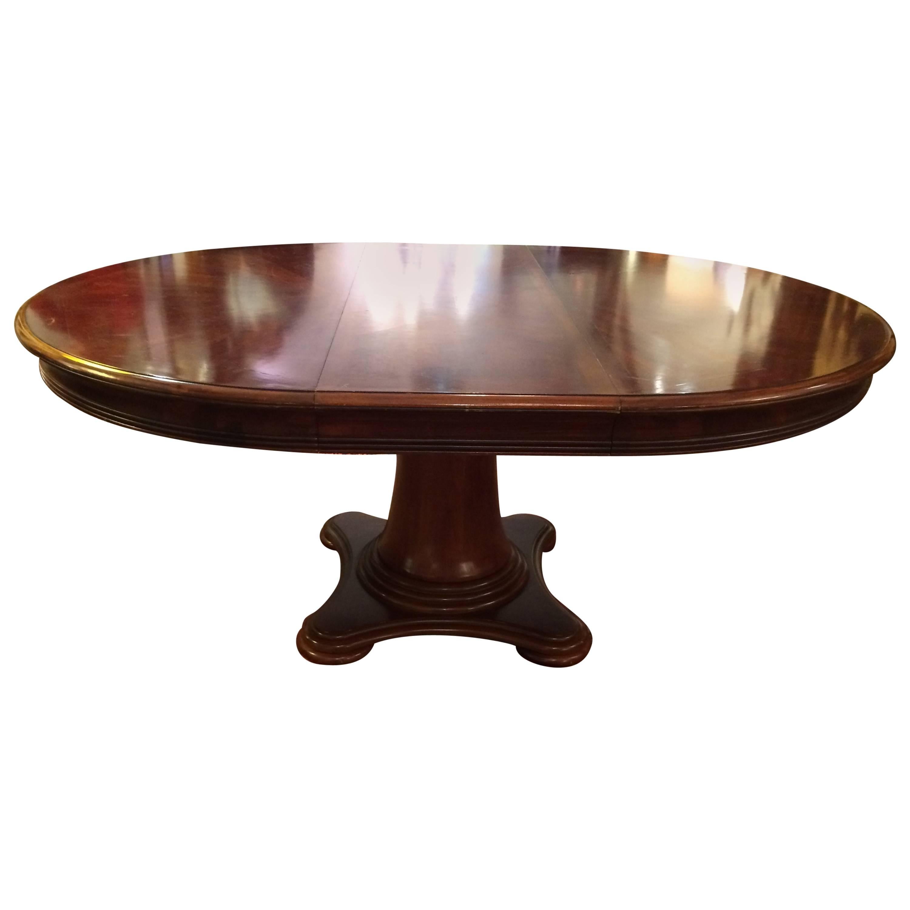 Classic Vintage Cherry Round and Oval Table at 1stDibs