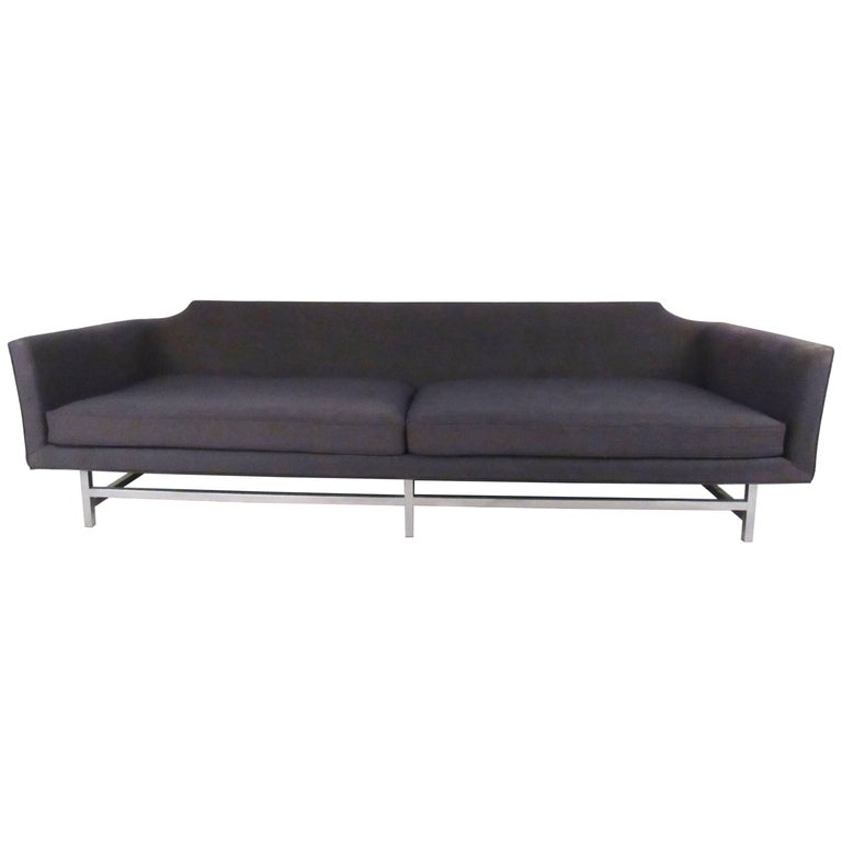 Long Modern Sofa For Sale at 1stDibs