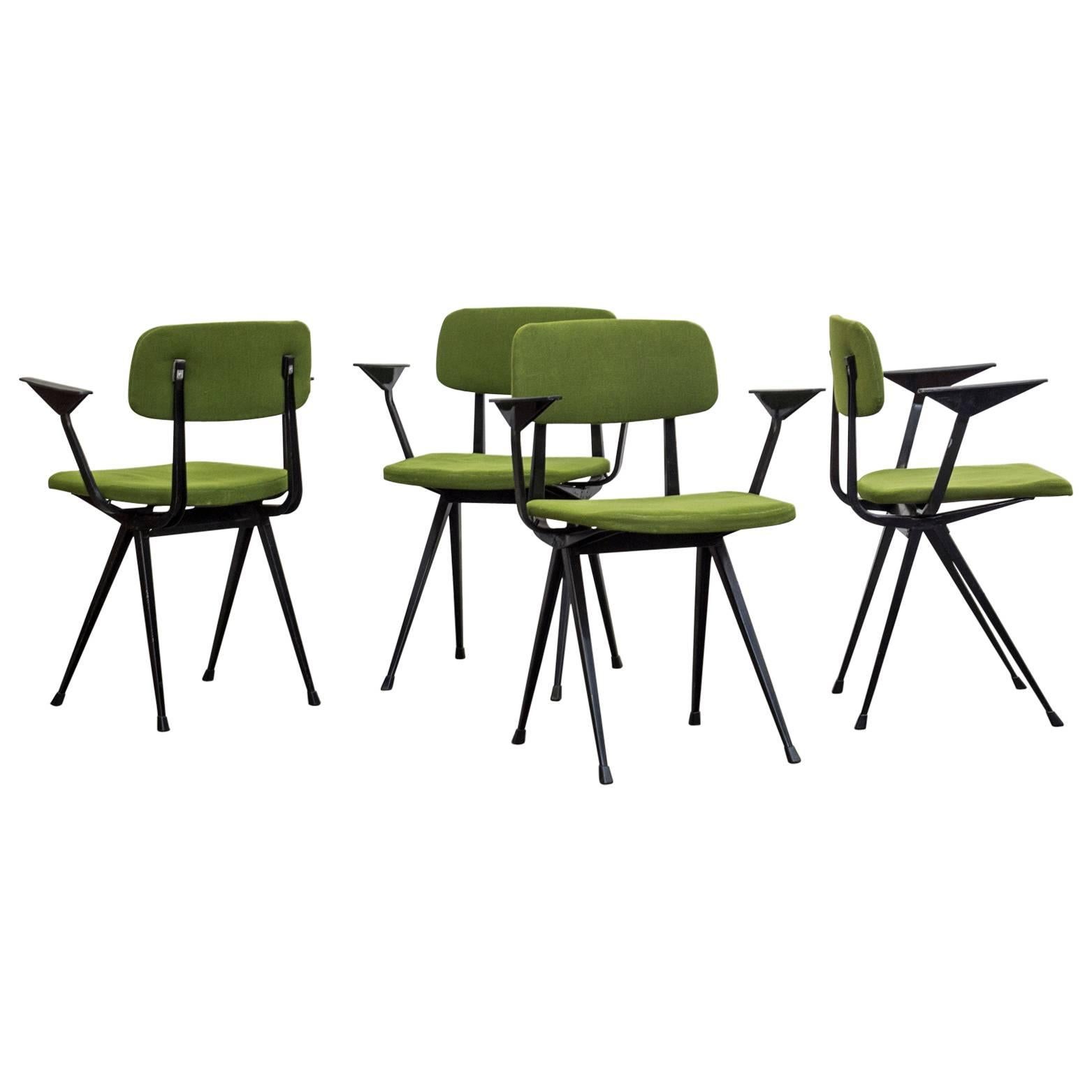 Set of Four Friso Kramer "Result" Armchairs at 1stDibs