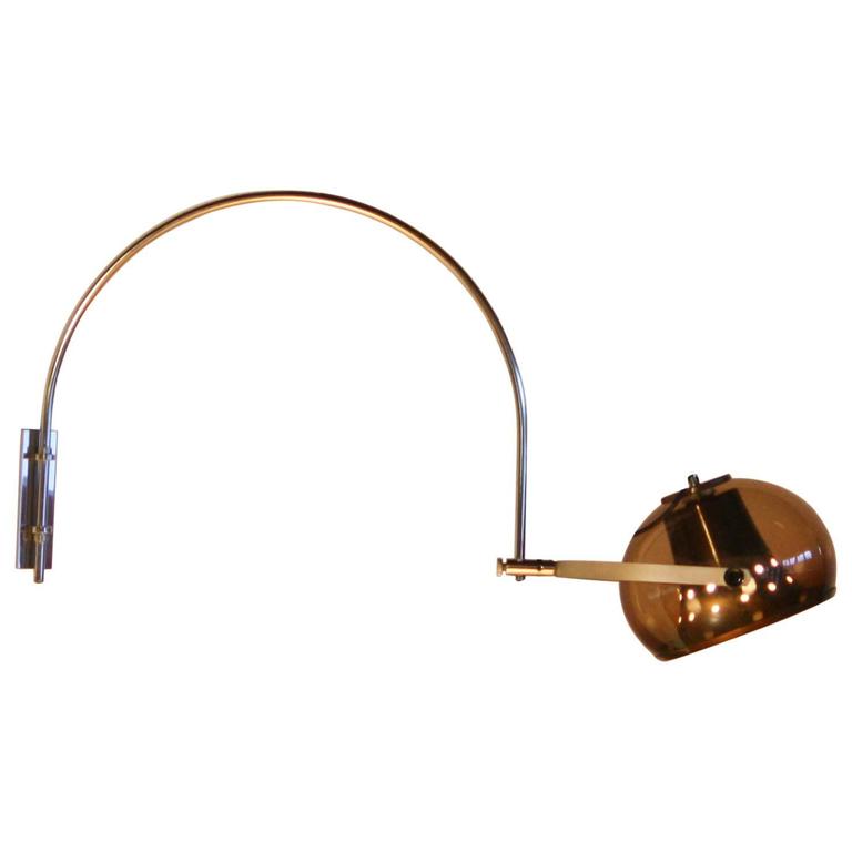 1970s, Beautiful Bow Lamp by Dijkstra at 1stDibs