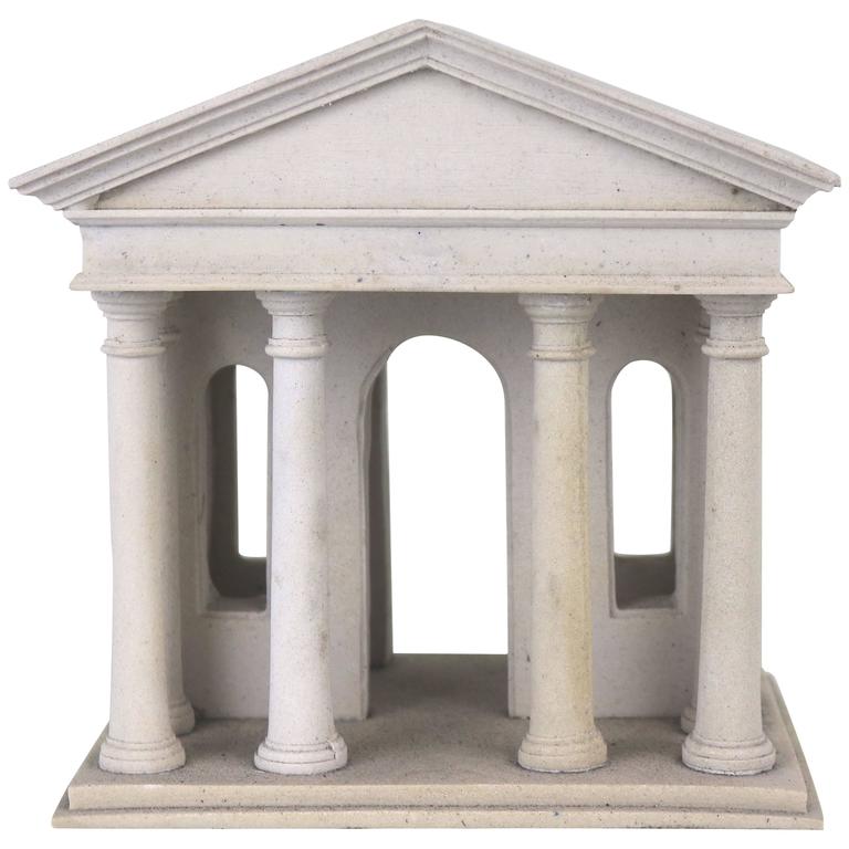 Vintage Architectural Model of an Early Greek Temple For Sale at ...