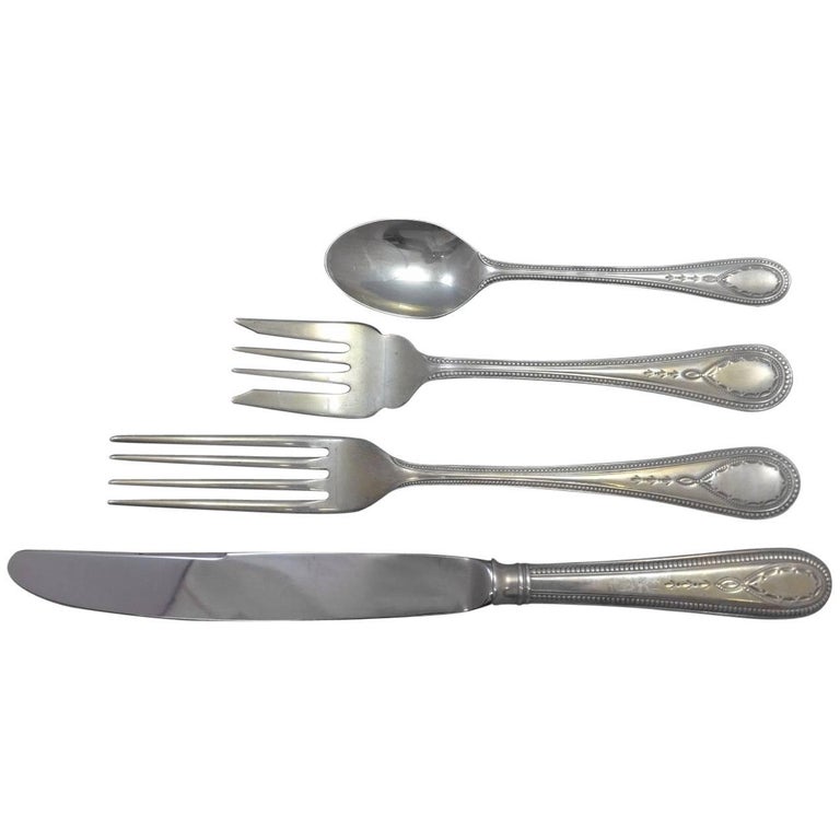 Hester Bateman, Wallace Sterling Dinner Size Place Setting Four-Piece ...