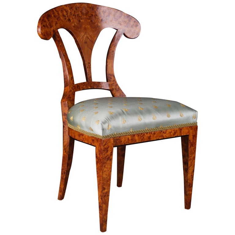 20th Century Vienna Biedermeier Beech Chair after Josef Danhauser For ...