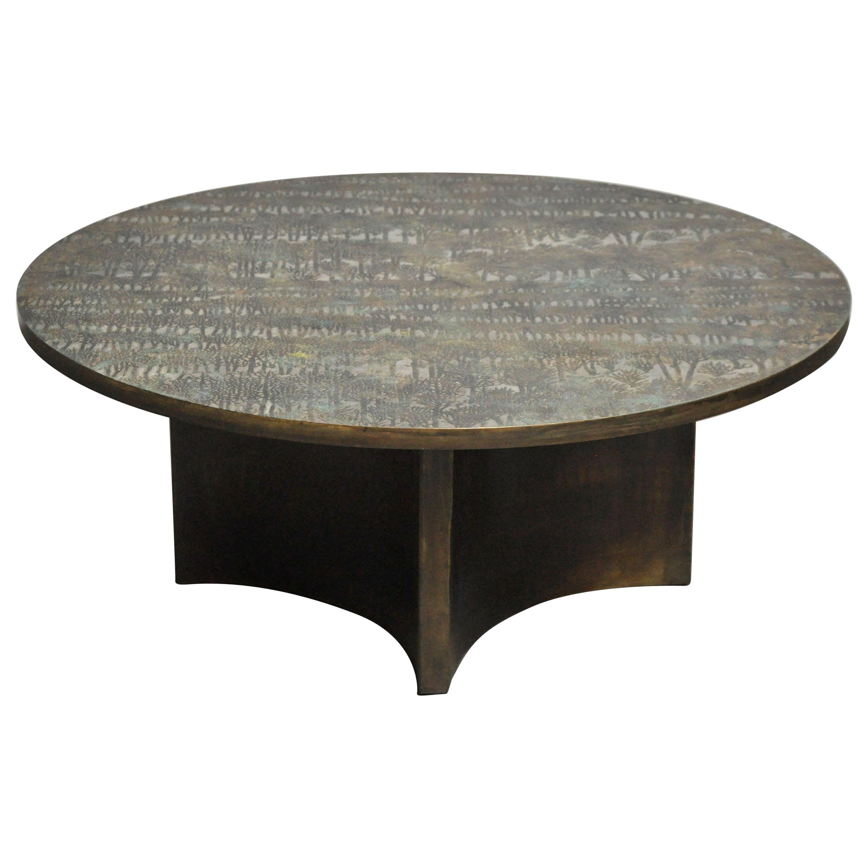 Philip and Kelvin Laverne Eternal Forest Coffee Table at 1stDibs