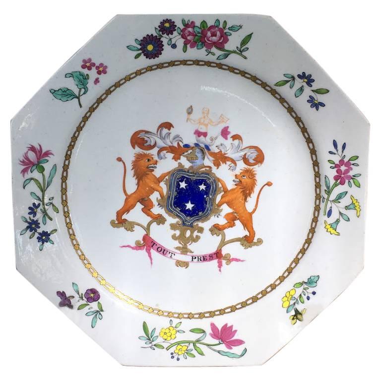 Armorial Plate, Arms of Murray, Probably Spode, circa 1800 For Sale at ...