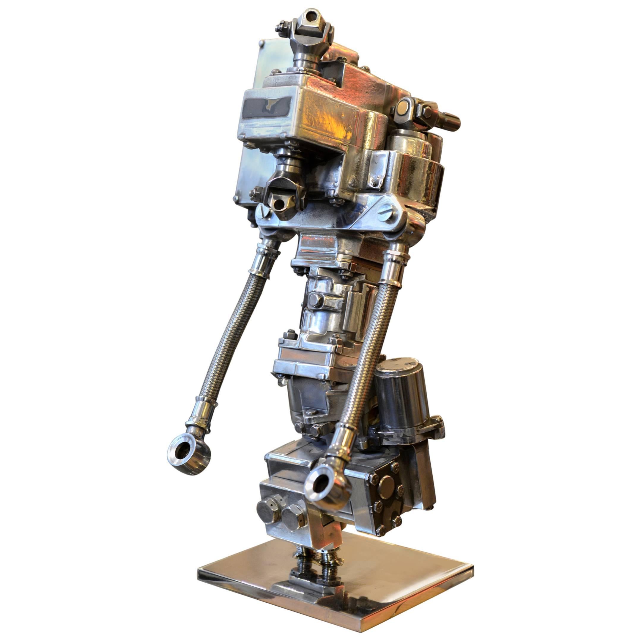 Robot Falcon 900 Sculpture Verrin For Sale at 1stDibs | robot falcon ...