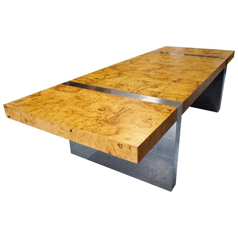 1970s Paul Evans Cityscape Dining Table For Sale at 1stDibs