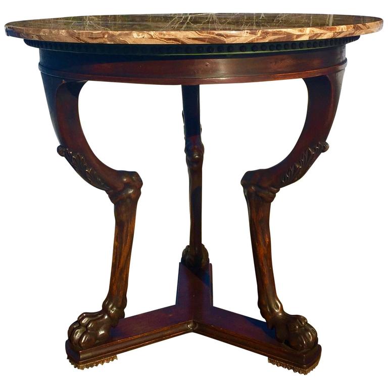 Neoclasical Side Table For Sale at 1stDibs