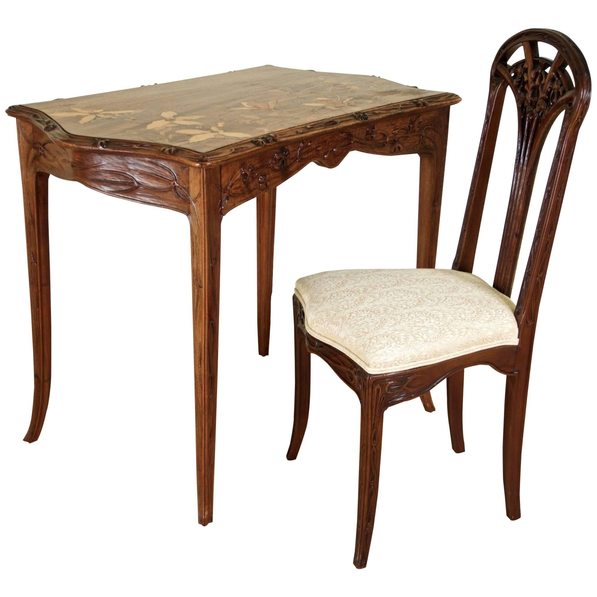 Henredon "Scene Two" Desk and Chair For Sale at 1stDibs