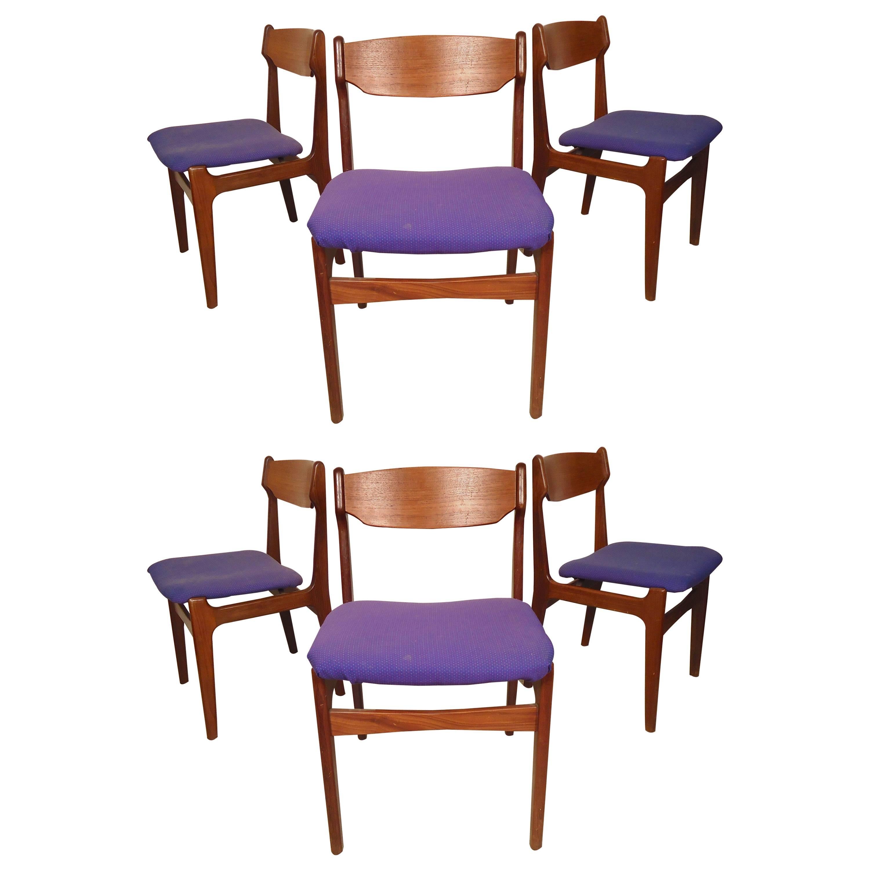 Set of Six Dupre Lafon Style Chairs by Mattaliano at 1stDibs