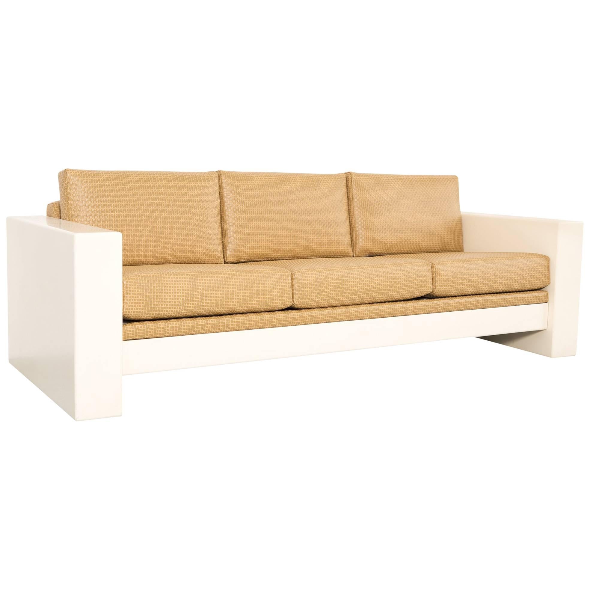 Brian Kane for Metropolitan Fiberglass Sofa at 1stDibs