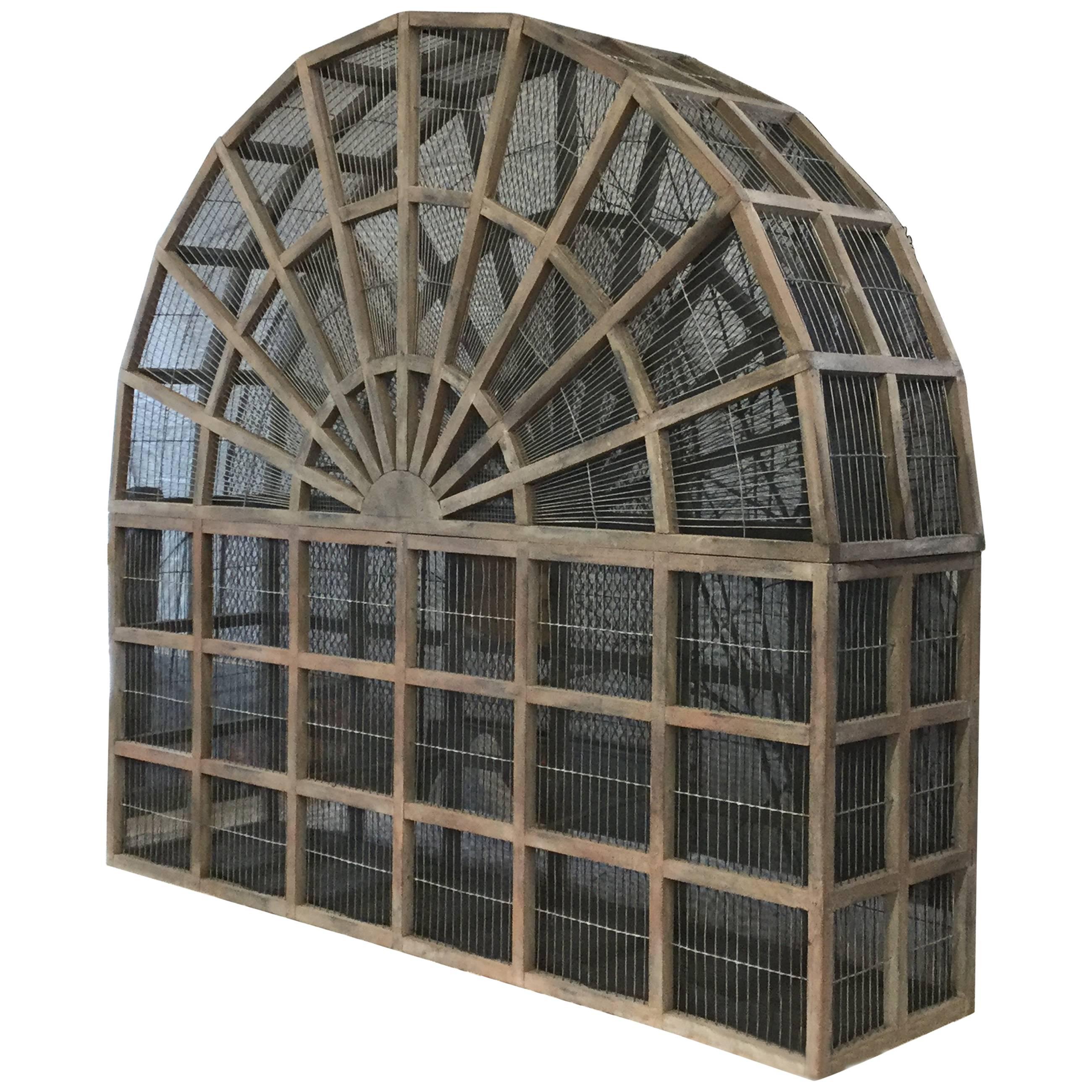 Huge Birdcage Architectural Detail Birdcage at 1stDibs