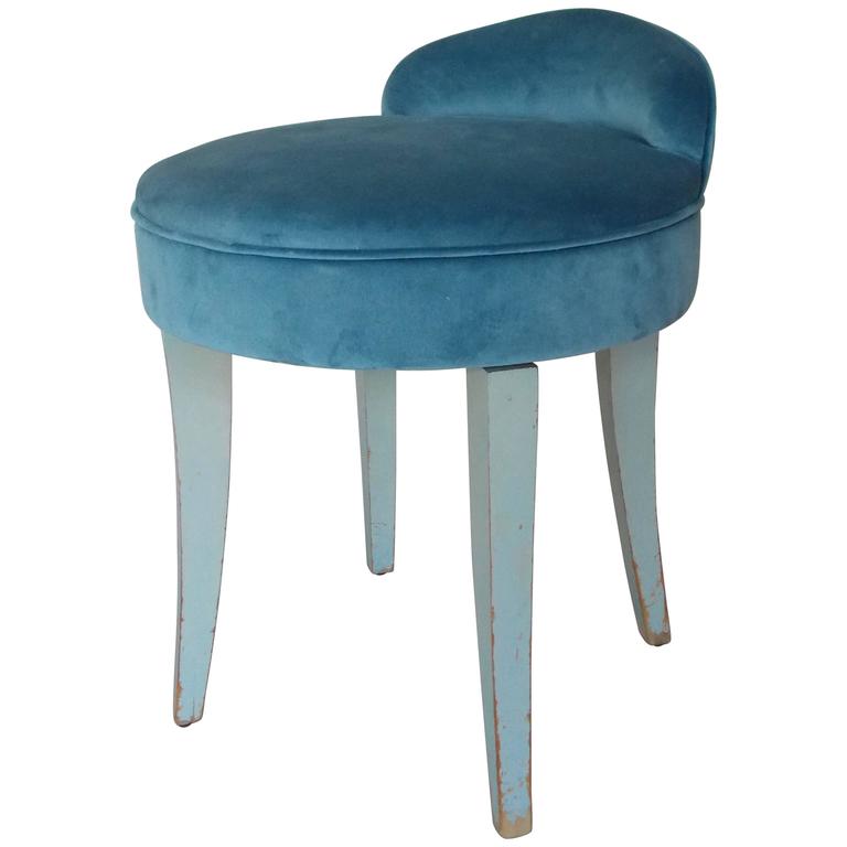 Samuel Marx Vanity Swivel Stool at 1stDibs