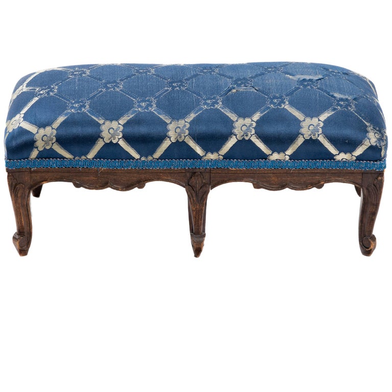 French Six-Legged Footstool at 1stDibs