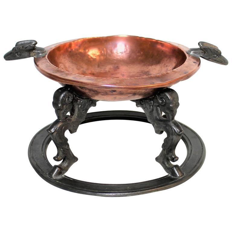 Oscar Bach New York Studios Art Deco Ashtray at 1stDibs