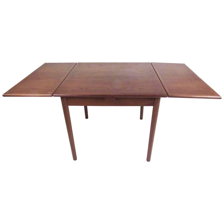 Scandinavian Modern Draw Leaf Dining Table For Sale at 1stDibs | small ...