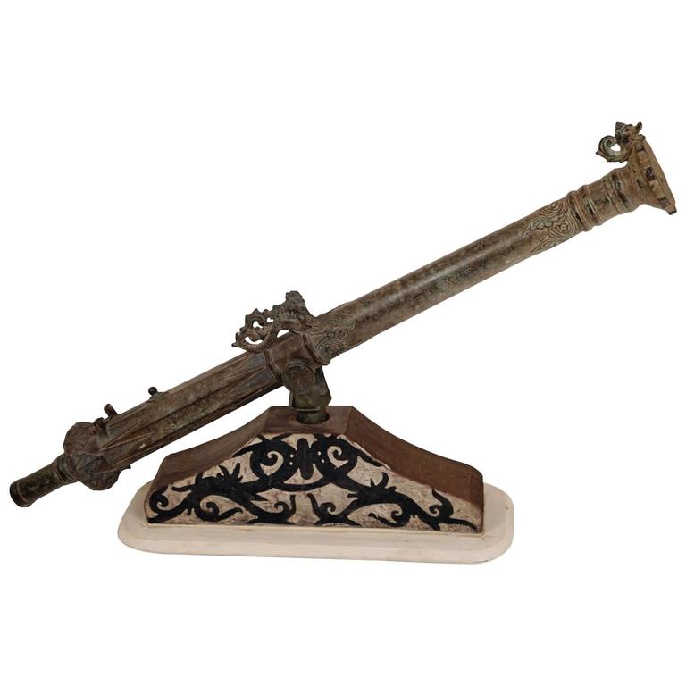 Asian Lantaka-Cannon, Probably China, 19th-20th Century For Sale at 1stDibs