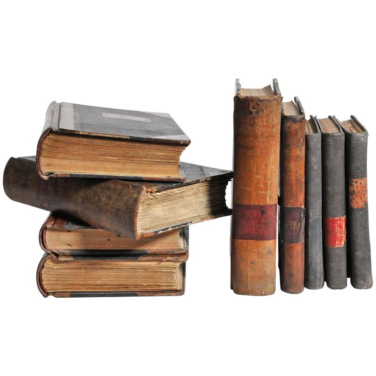 Leather Bound Set of Spanish Books For Sale at 1stdibs