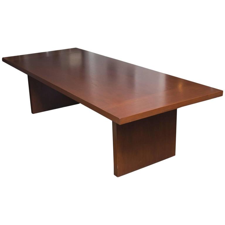 Modern Altar-Style Dining Table at 1stDibs