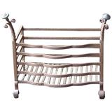 Adams Style Free Standing Fire Basket, Grate For Sale at 1stDibs