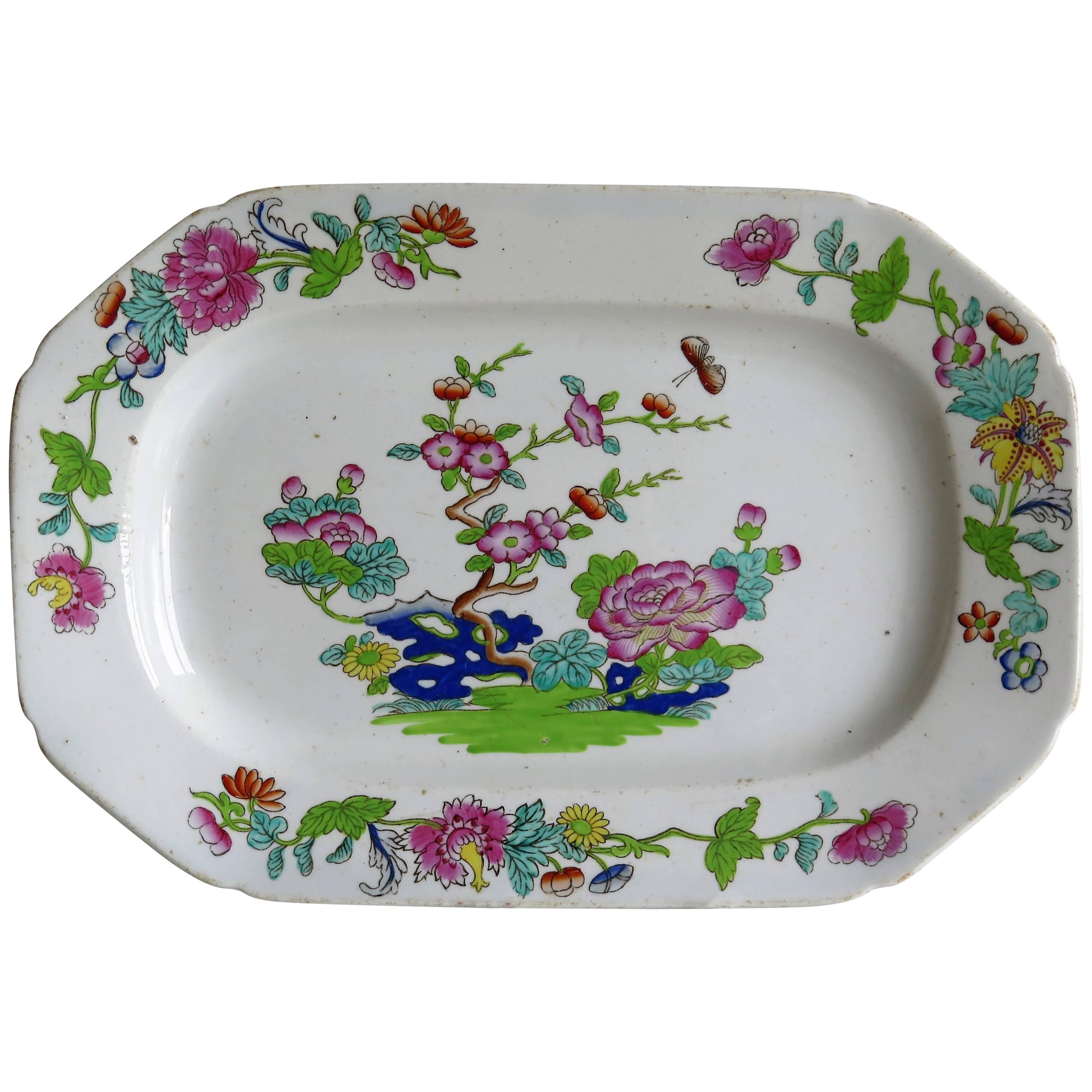 Late Georgian Spode Platter Ironstone Willis Pattern No. 2148, circa ...