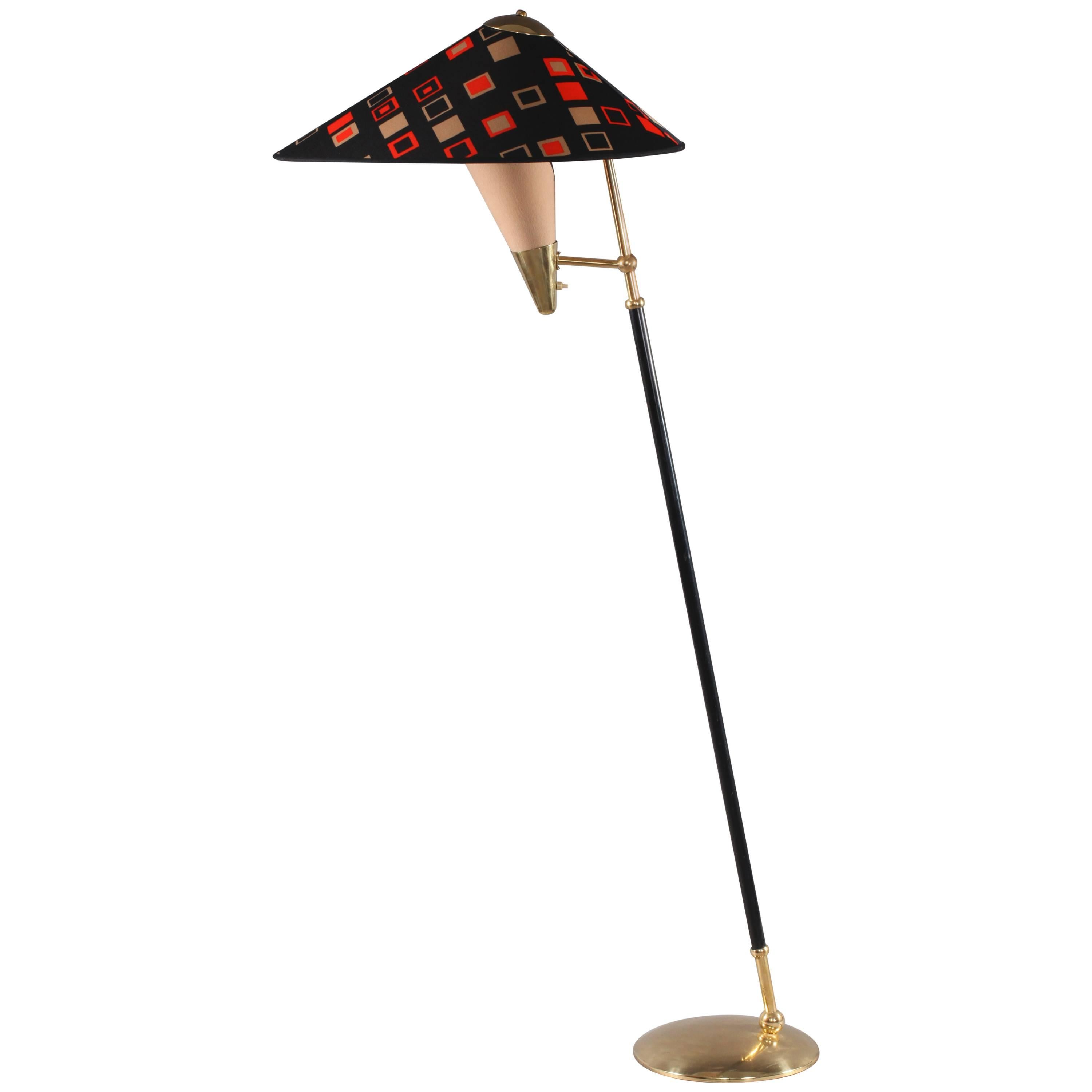 Huge 'Giraffa' Floor Lamp by Angelo Brotto for Esperia For Sale at 1stDibs