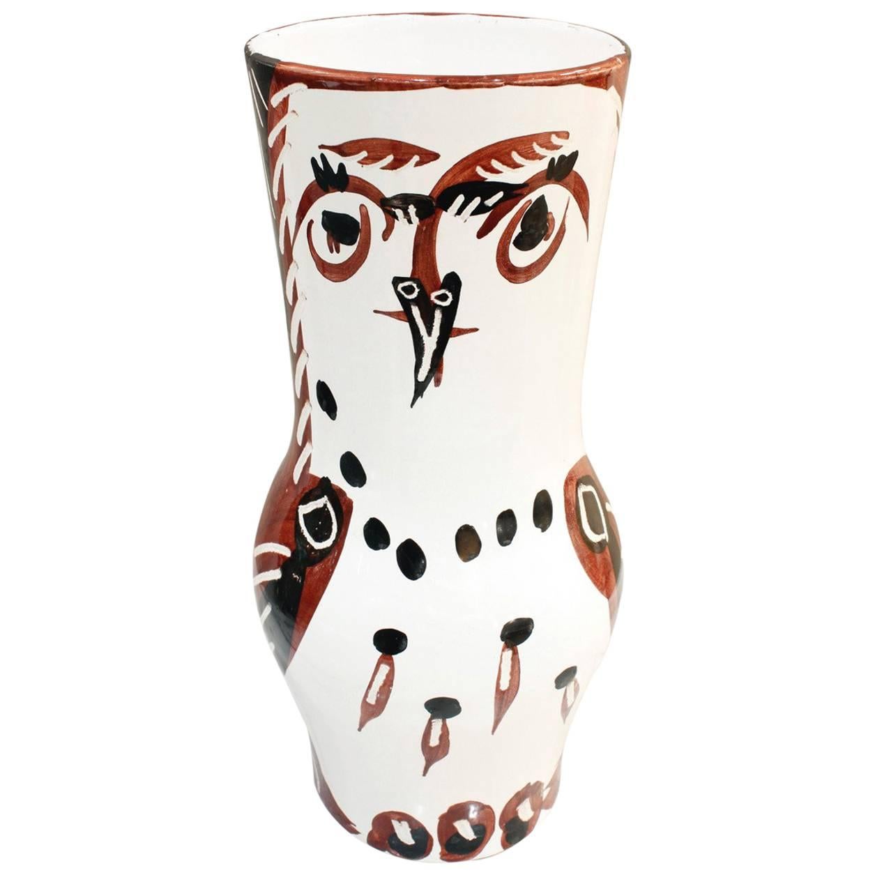 Pablo Picasso Large Ceramic Wood Owl Vase, 1952 at 1stDibs | picasso ...