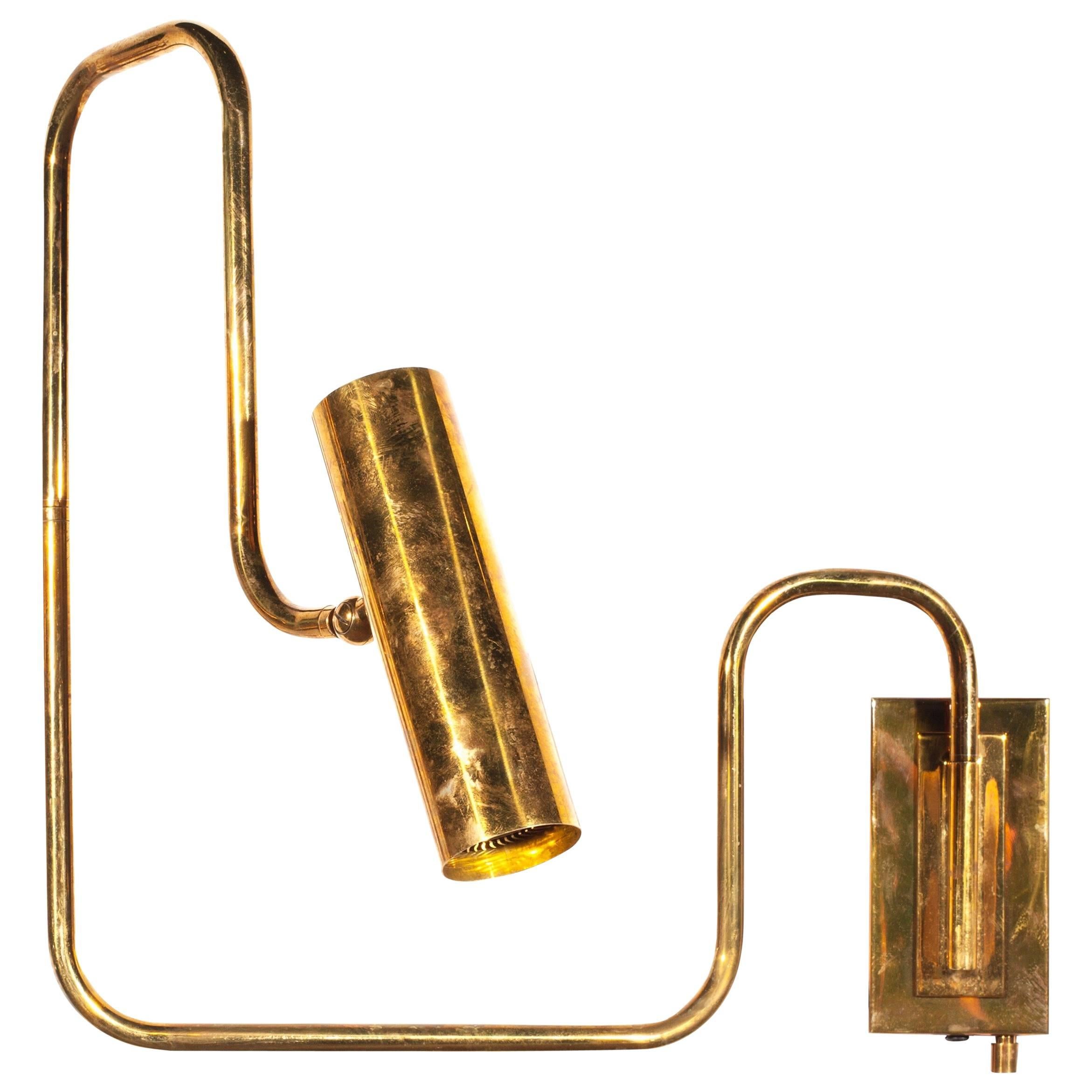 Brass Handmade Pivot Light Wall Sconce Designed by Christopher Gentner ...